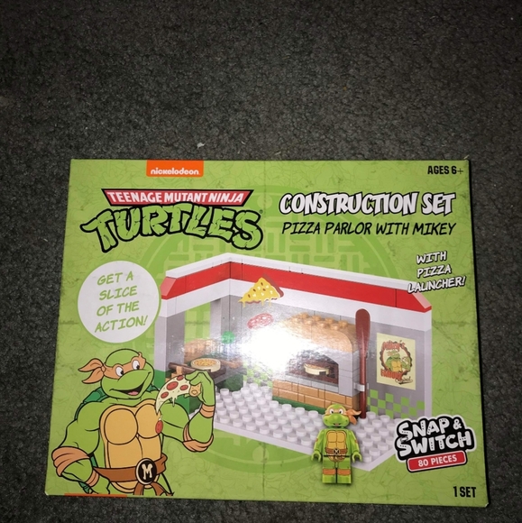 Nickelodeon | Toys | Teenage Mutant Ninja Turtle Construction Set Pizza ...
